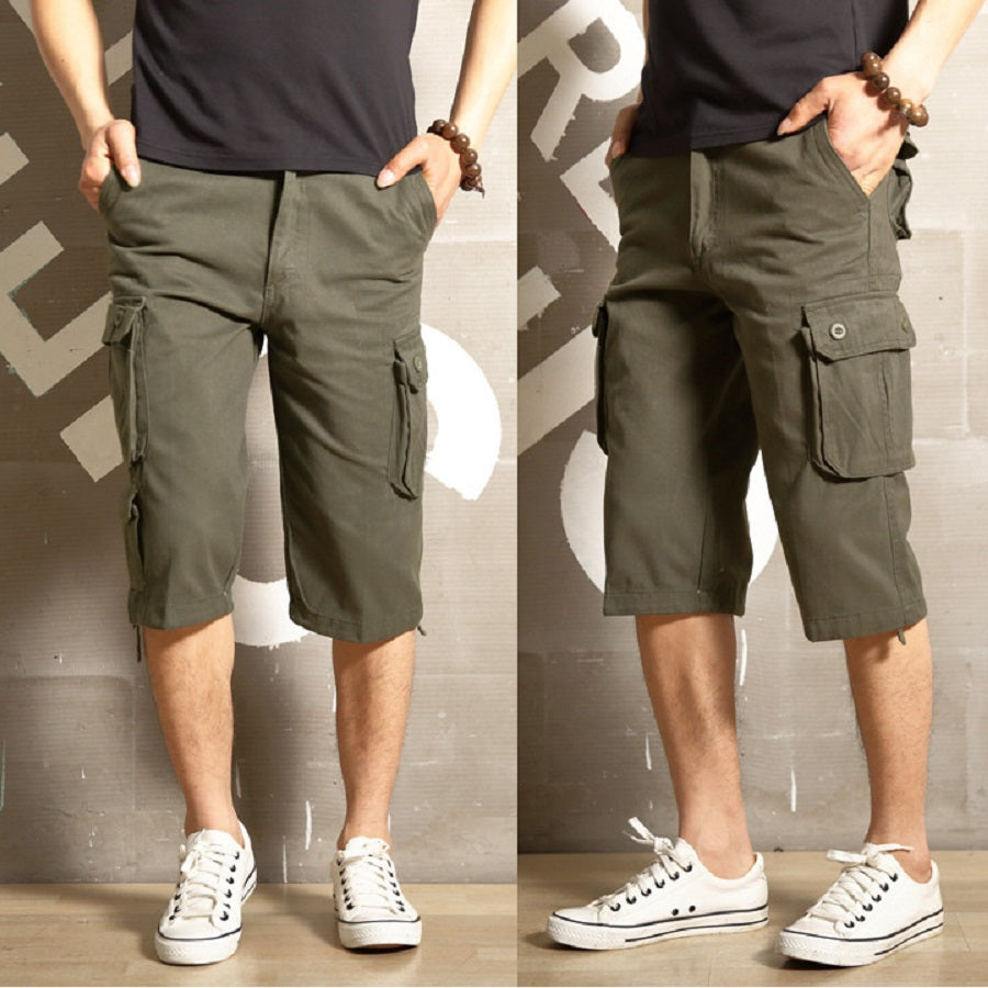 Cargo Shorts Long Length – Survival Streetwear